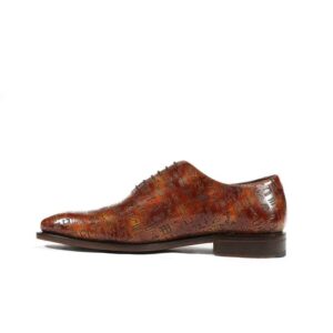 Egyptian Pharaoh Copper Garnet Whole Cut Dress Shoe